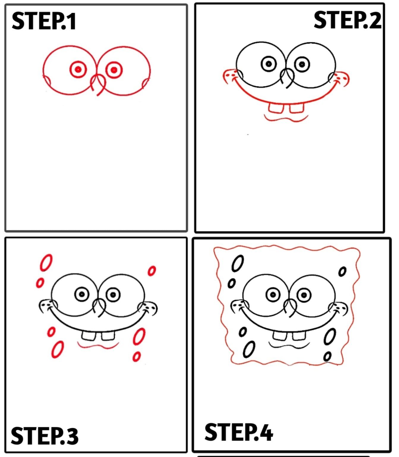 spongebob drawing and free images ideas
